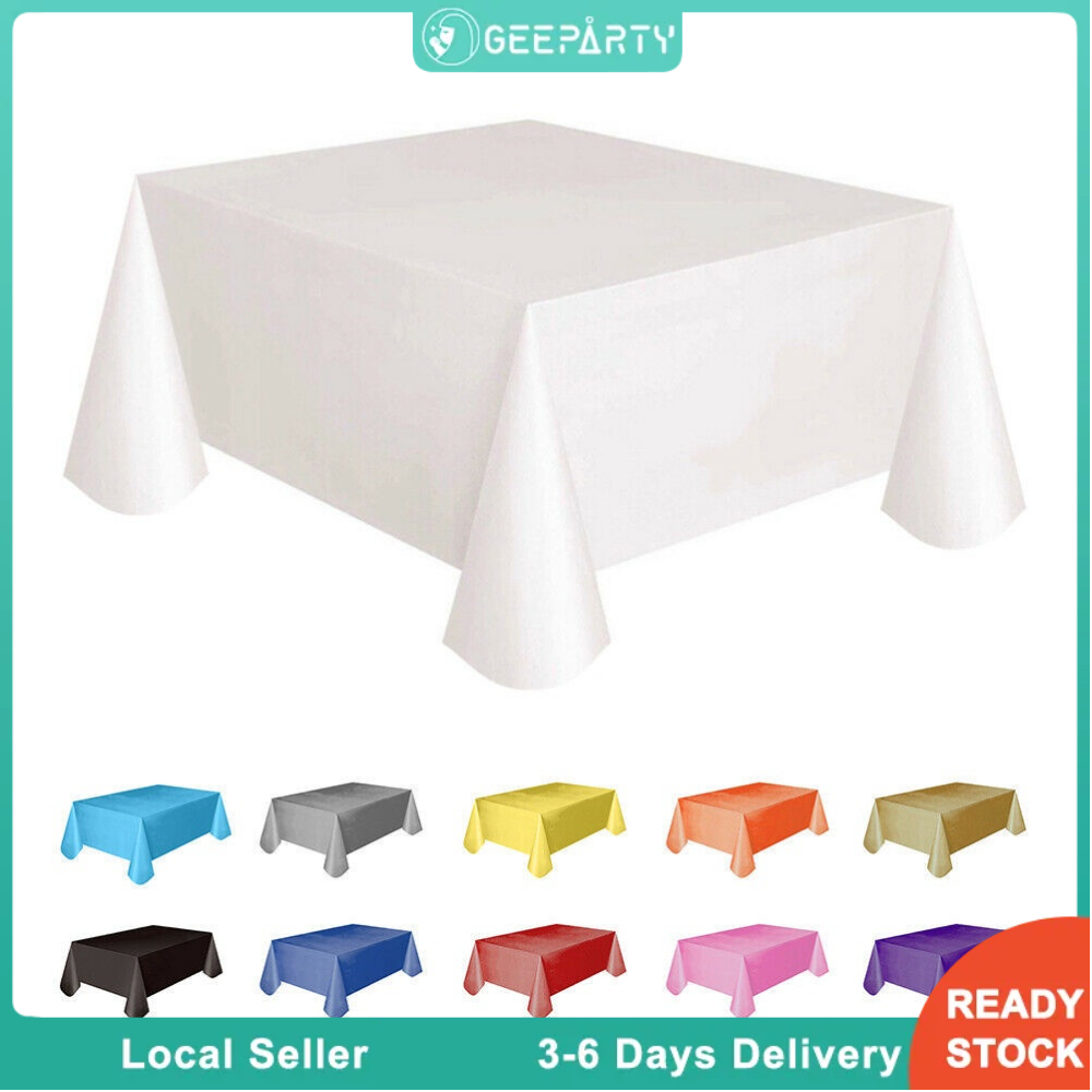 GeeParty Disposable 137*183CM Table Cover for Theme Birthday Party ...