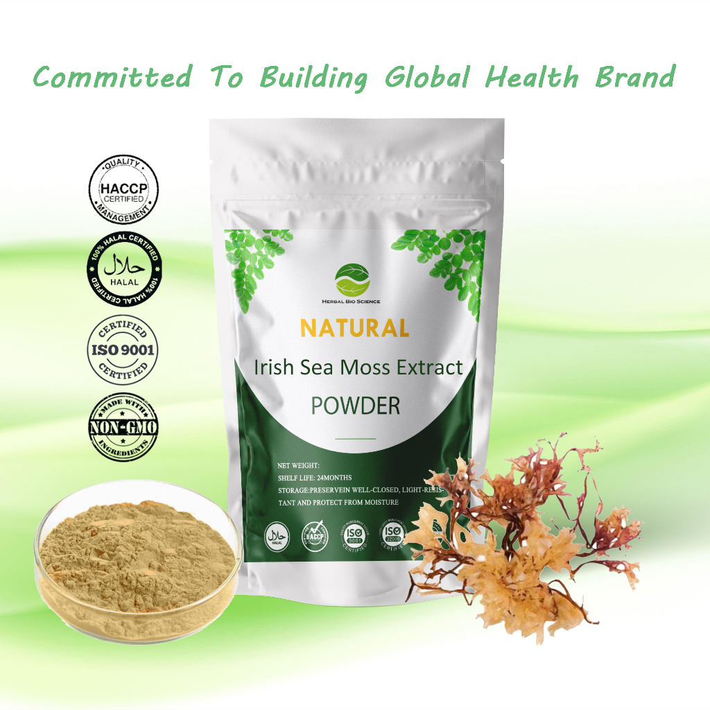 【Natural】Irish Sea Moss Extract Powder /Carrageen/Rich mineral sources ...