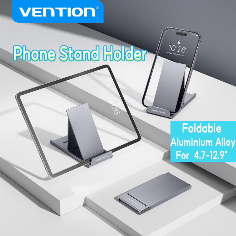 Vention Phone Stand Holder Docks Stands Aluminium Cell Phone Adjustable ...