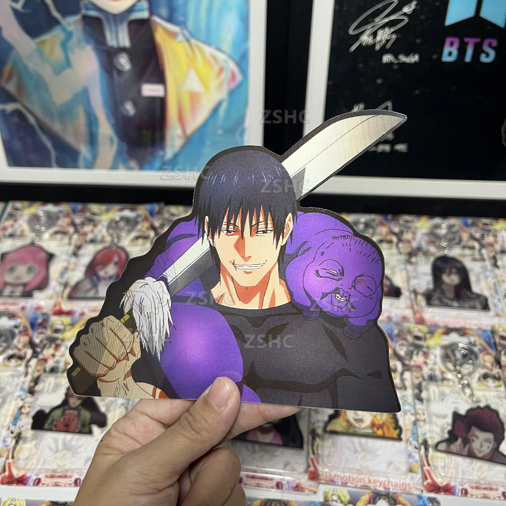 Jujutsu Kaisen Fushiguro Toji Motion Sticker Anime Car Sticker ...