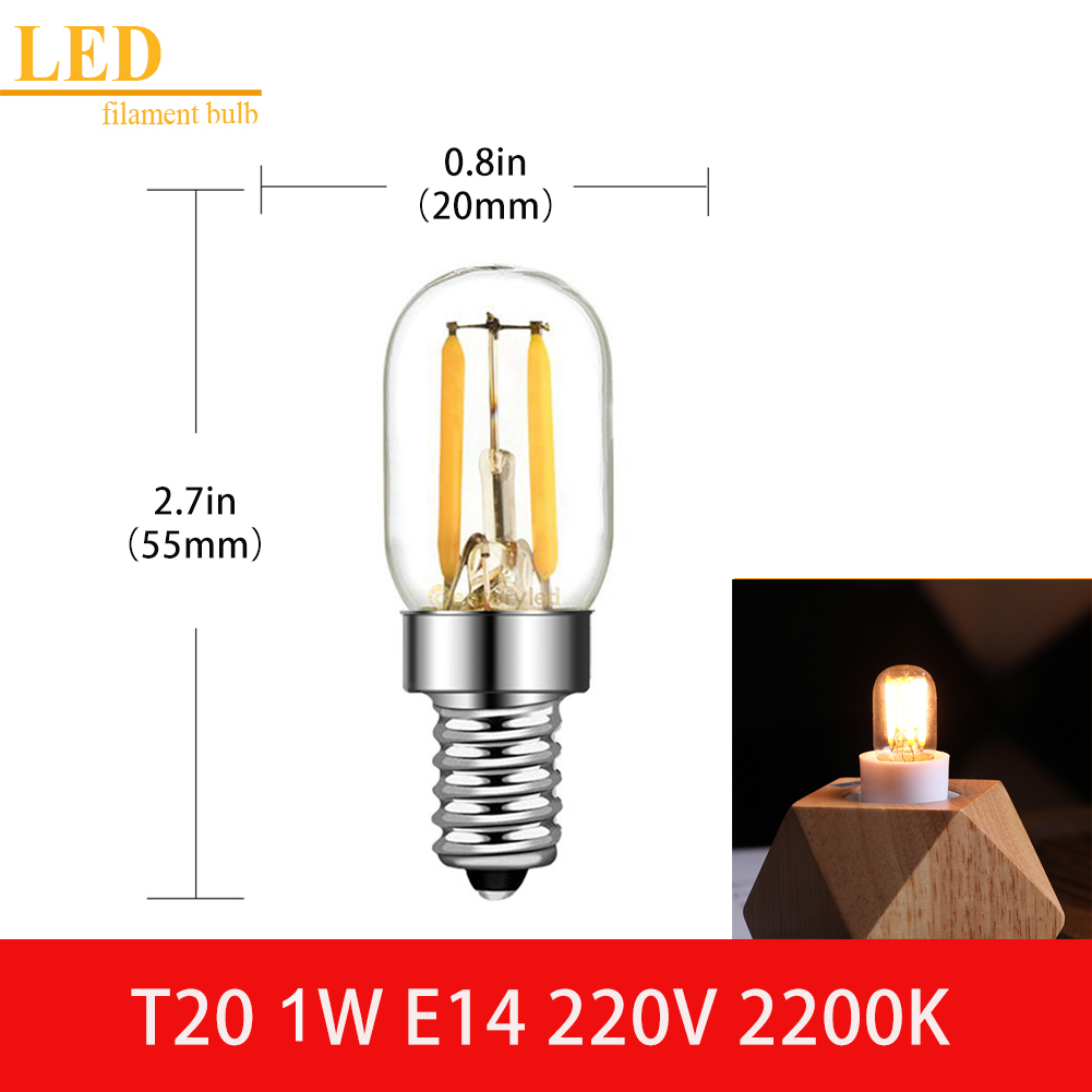 E12 E14 E27 LED Edison Bulbs 1W 2W 3W 4W 6W 8W House Decoration Bulb C7 C35 T20 T16 A19 G40 G80 ...