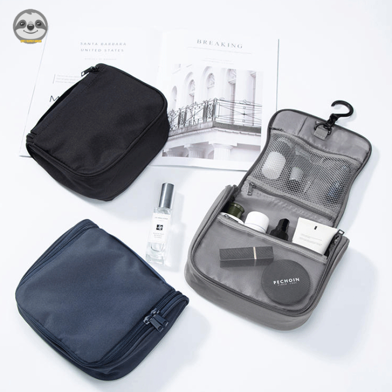 [Ready Stock] Japanese Muji Style/Simple Clamshell Toiletry Bag/24H ...