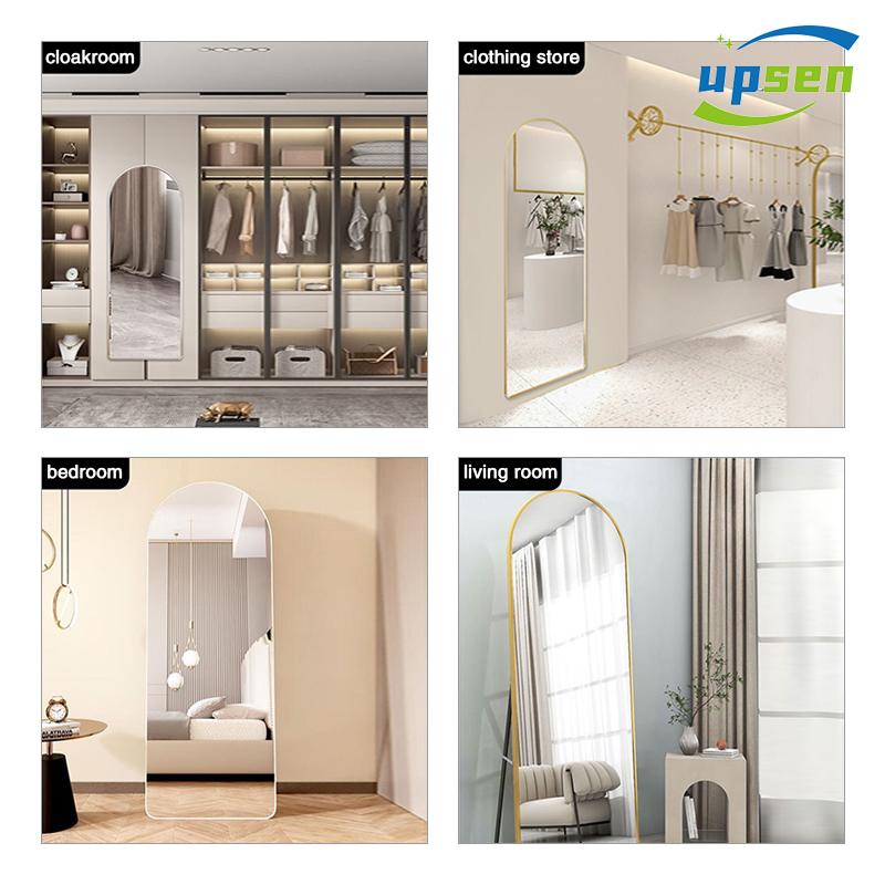 160*50CM Arch Mirror Stand Cermin enuh panjang Cermin Panjang Murah ...