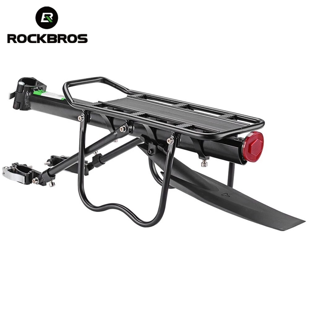 【MY Delivery】ROCKBROS Bike Rack Quick Release Bicycle Cargo Rack Rear ...