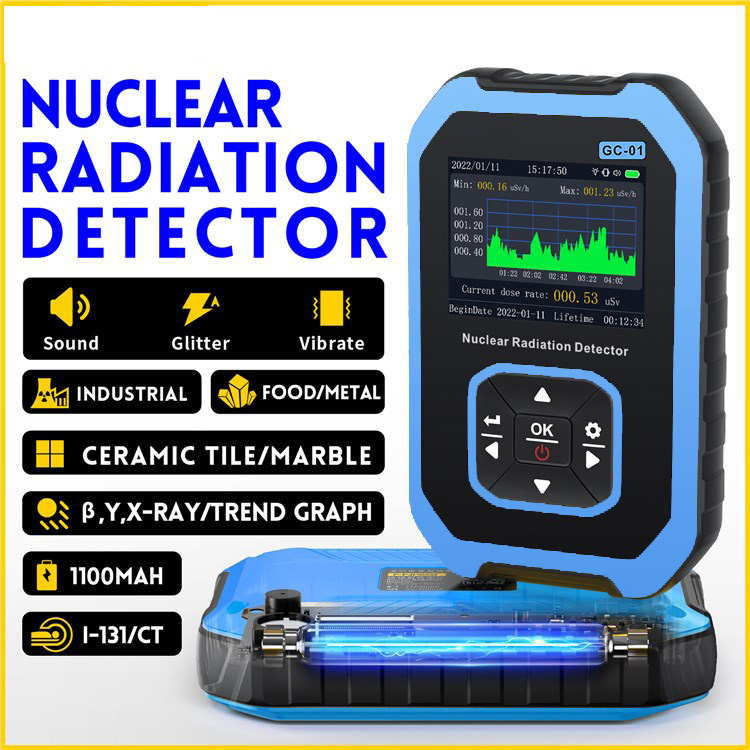 ⛳ Nuclear Radiation Detector Portable Household Radioactive Detection ...
