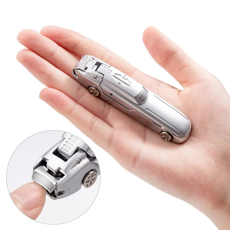 Car-shaped No Splash Nail Clippers Stainless Steel Fingernail Cutter ...
