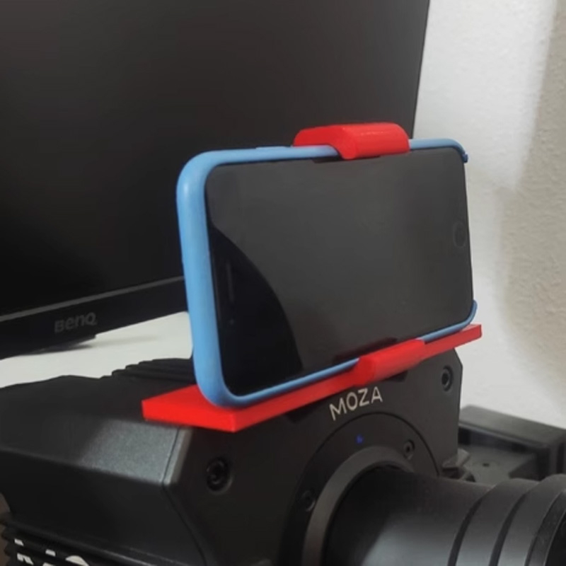 Game Steering Wheel Phone Holder Suitable for MOZA Magic Claw R5/R9/R12 ...