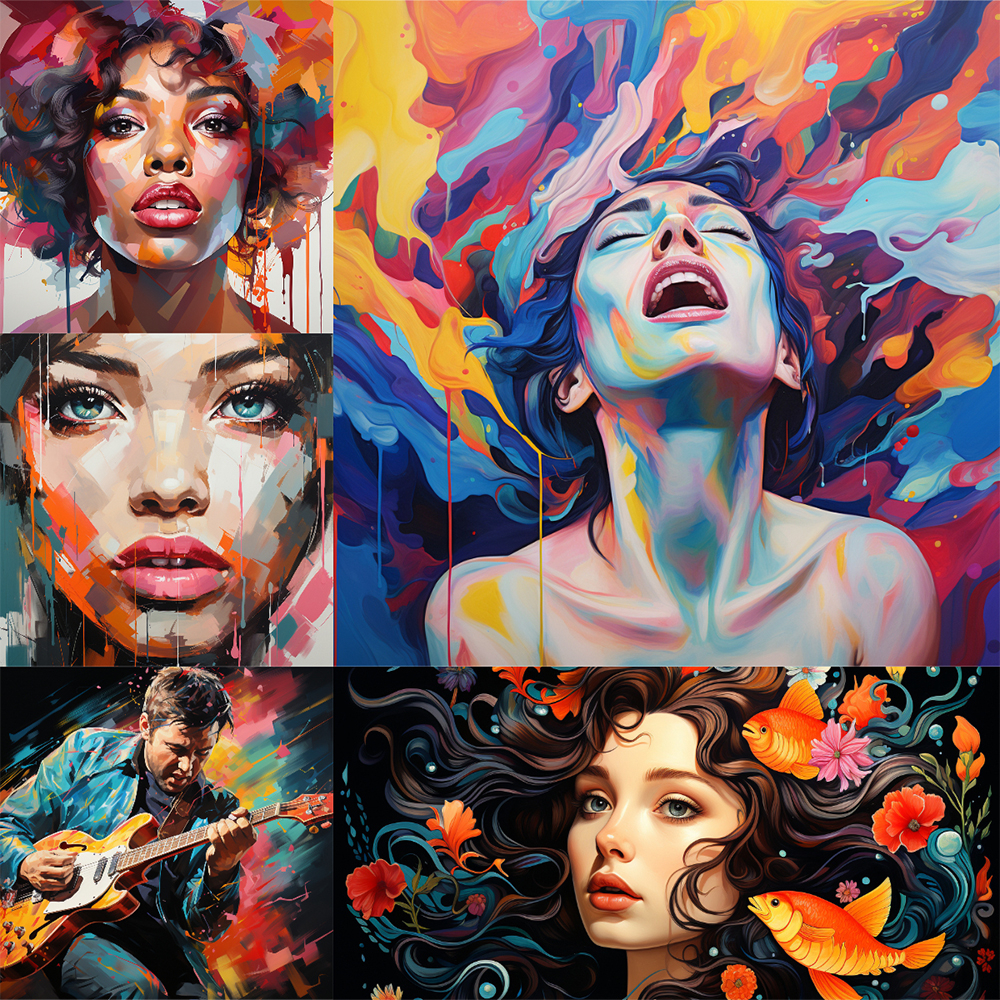 DROFE/Paint By Numbers / portrait art / Digital Oil Painting / Painting ...