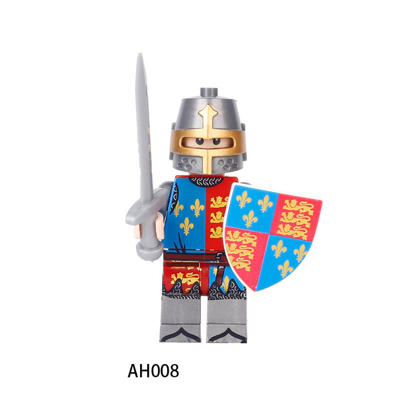 Knight Blocks Toys Figure Building Bricks AH001-012 | Shopee Malaysia