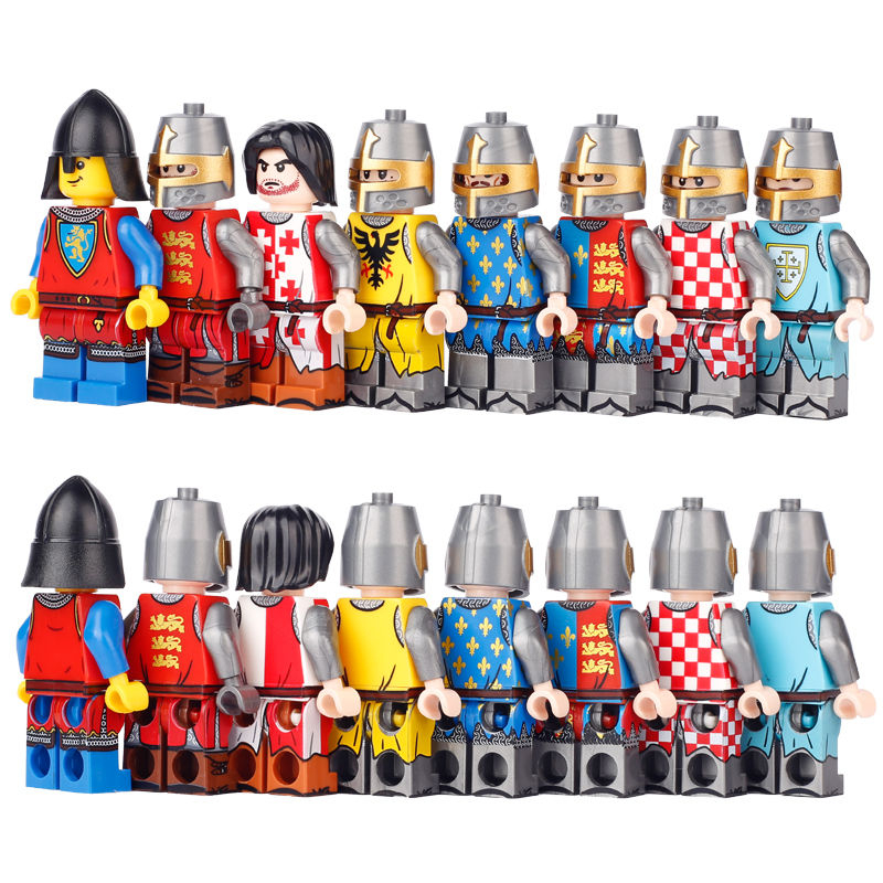 Knight Blocks Toys Figure Building Bricks AH001-012 | Shopee Malaysia
