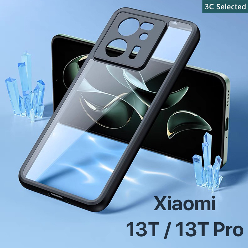 Case Xiaomi 13T 13TPro Built-in Airbags Transparent Back Panel ...