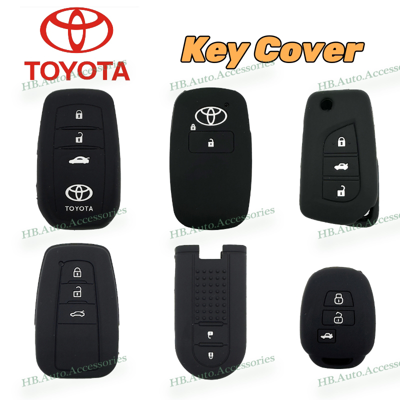 Toyota Key Cover Toyota Keychain Yaris Camry Corolla Vios Wigo Hiace ...