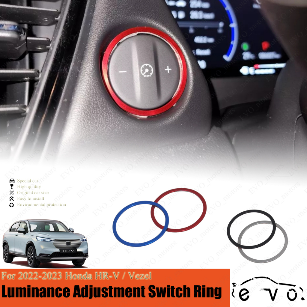For 2022 - 2024 Honda HR-V HRV Luminance Adjustment Switch Ring Vezel ...
