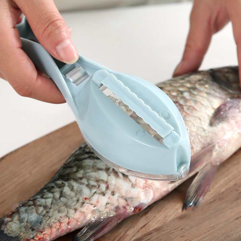 Fish Scale Planer Tool Kitchen Fish Brush Fish Scale Scraper Grater ...