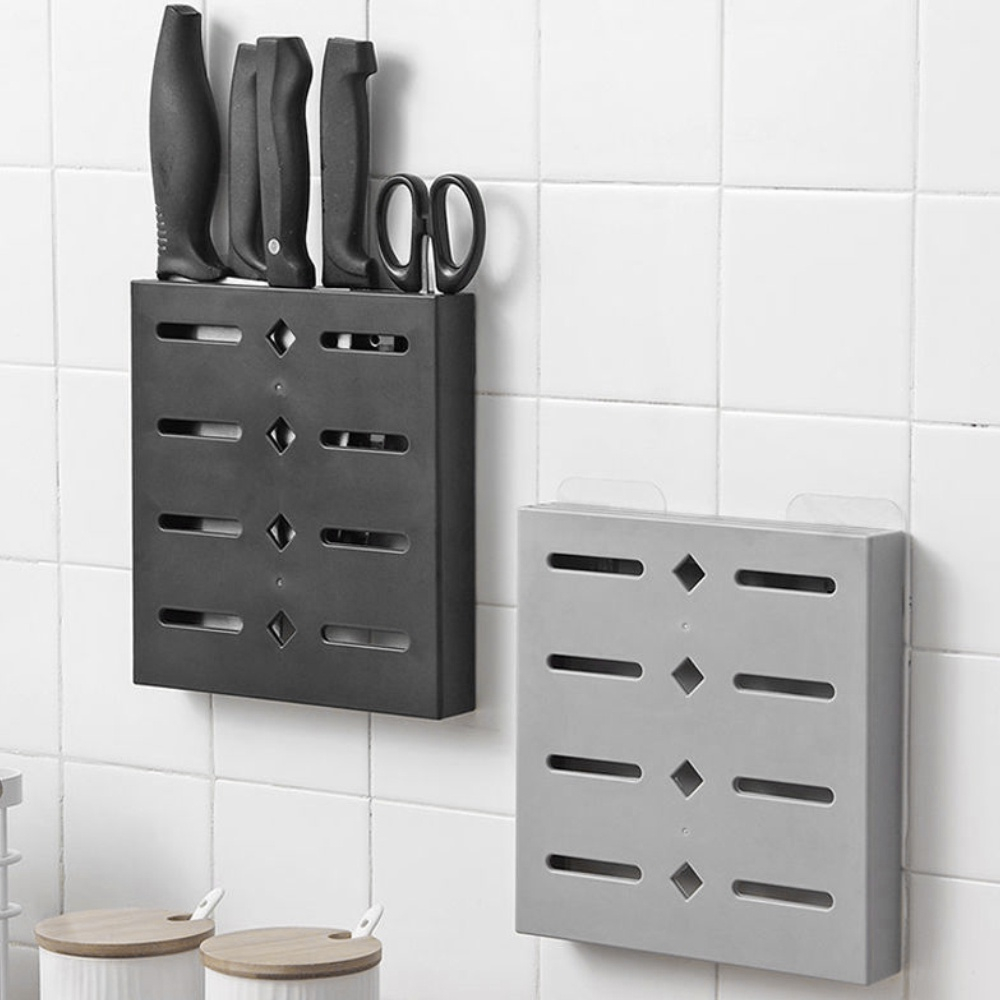 Wall-mounted Knife Holder Kitchen Knife Storage Rack Household Knife ...