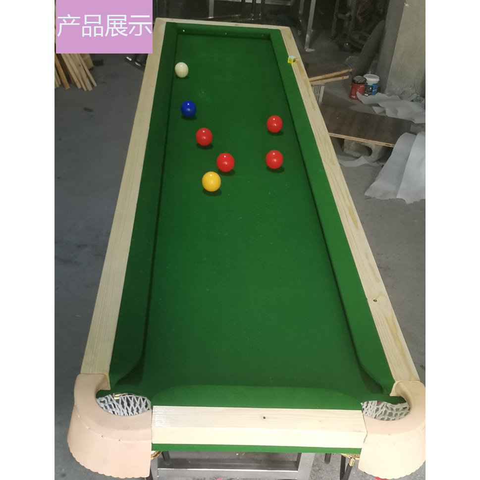 Billiards training table, folding pool table five-point basic skills ...