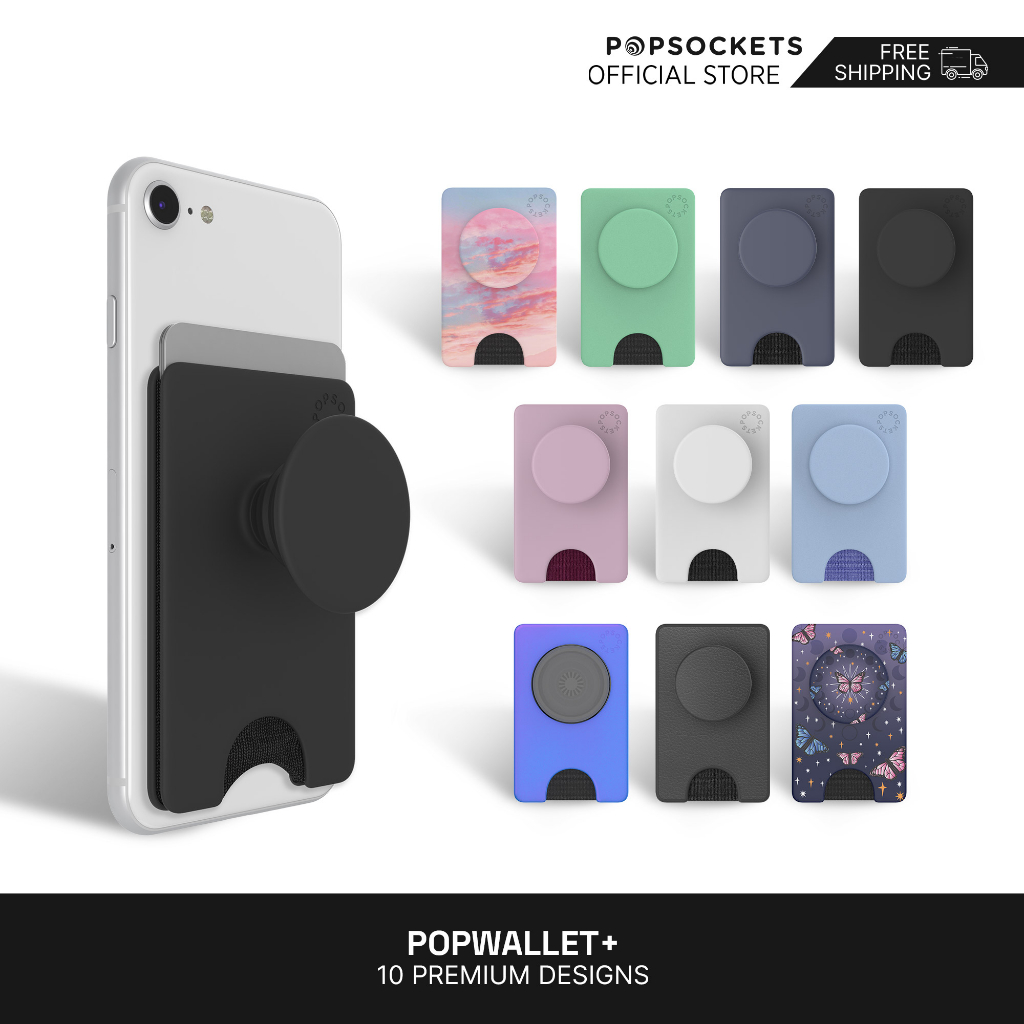 PopSockets PopWallet+ | The Premium Phone Grip and Phone Wallet ...