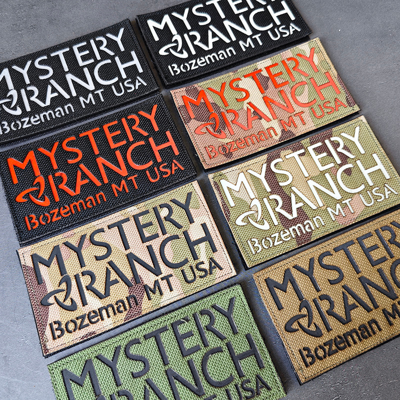 Mystery Ranch IR Infrared Reflection Luminous Laser Engraving Velcro ...