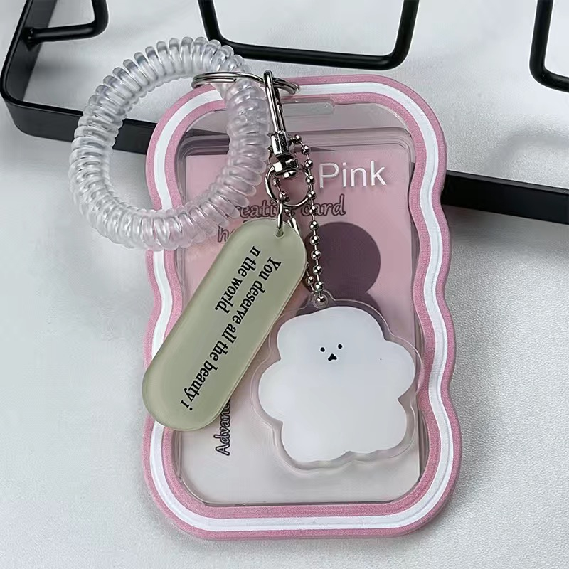 Simple Style Cute Student ID Card Case Campus Card Bus Subway Card ...