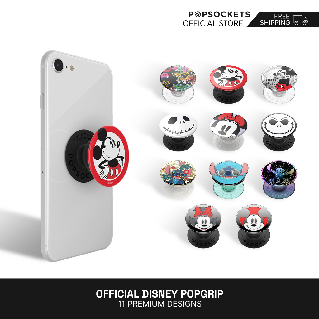 PopSockets Official Disney PopGrip | The Premium Phone Grip | PopGrip ...