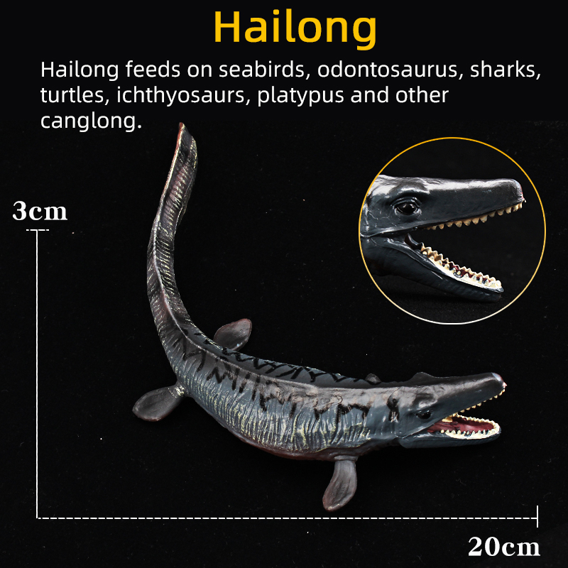 New Mosasaurus Toy Realistic Figures Lifelike Mosasaurus Jurassic ...