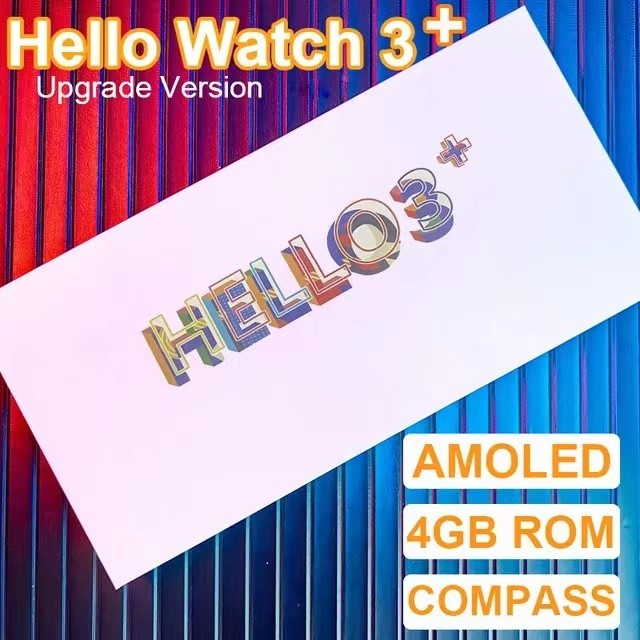 Hello Watch 3+ Smart Watch Amoled Hello Watch 3 Upgrade Series 9 2.04 ...