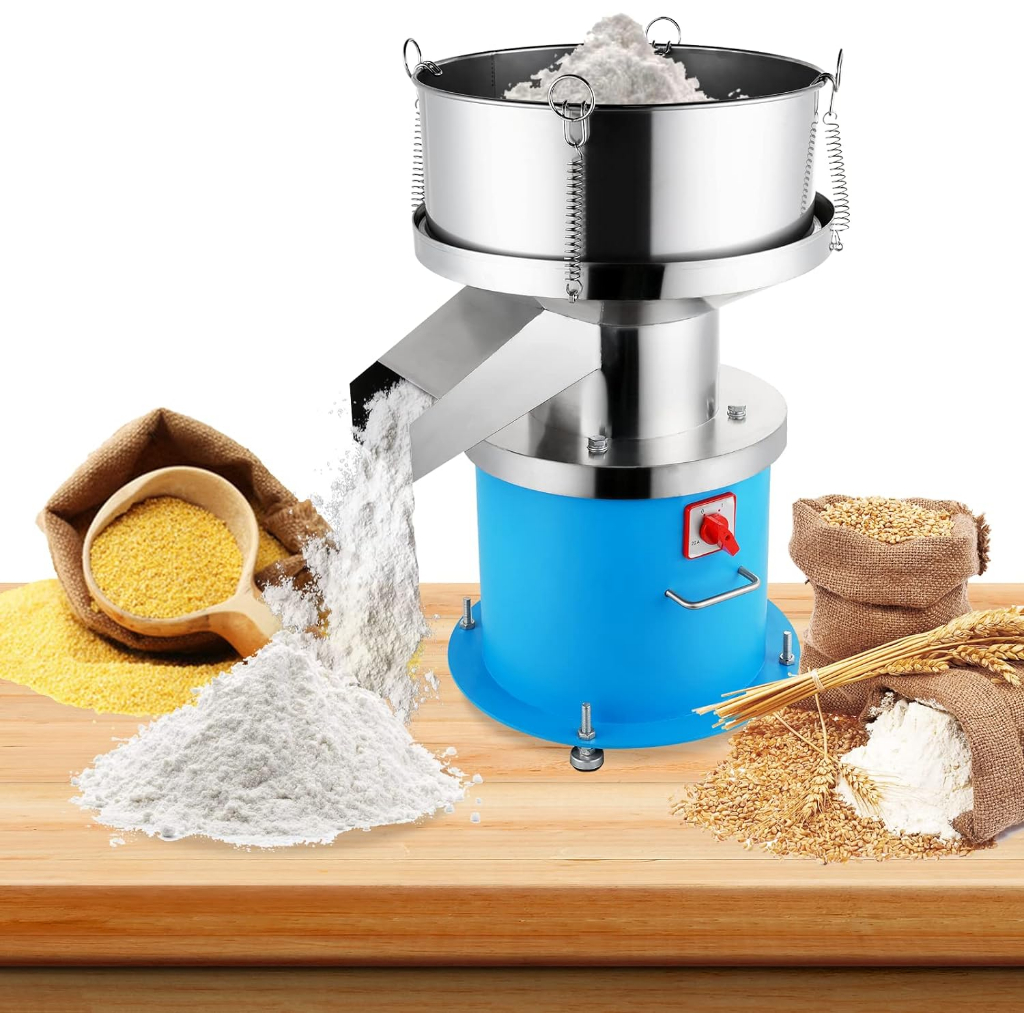【Litgrow】Automatic Sifter Shaker Machine 750W Electric Flour Sifter ...