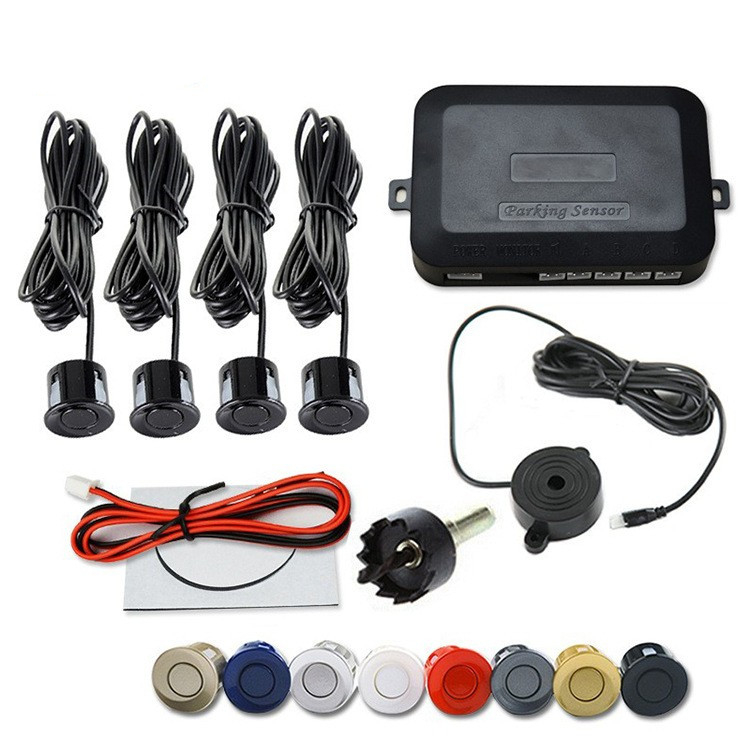Pure Buzzer Reversing Radar Reminder Parking Parking 4 Probe Sensor ...