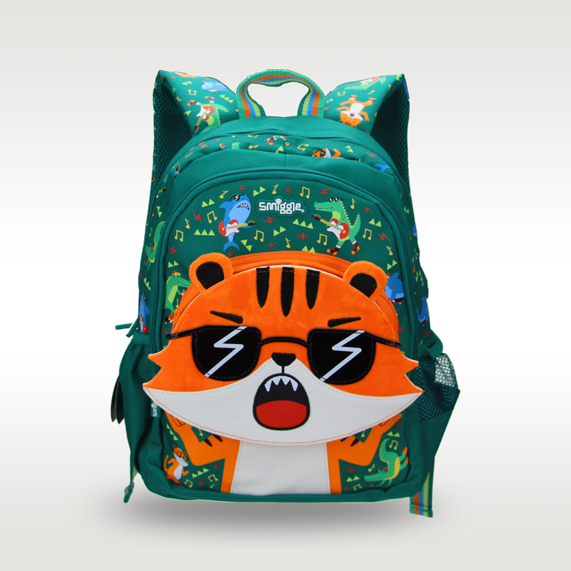 Australia smiggle original children's schoolbag boy backpack green ...
