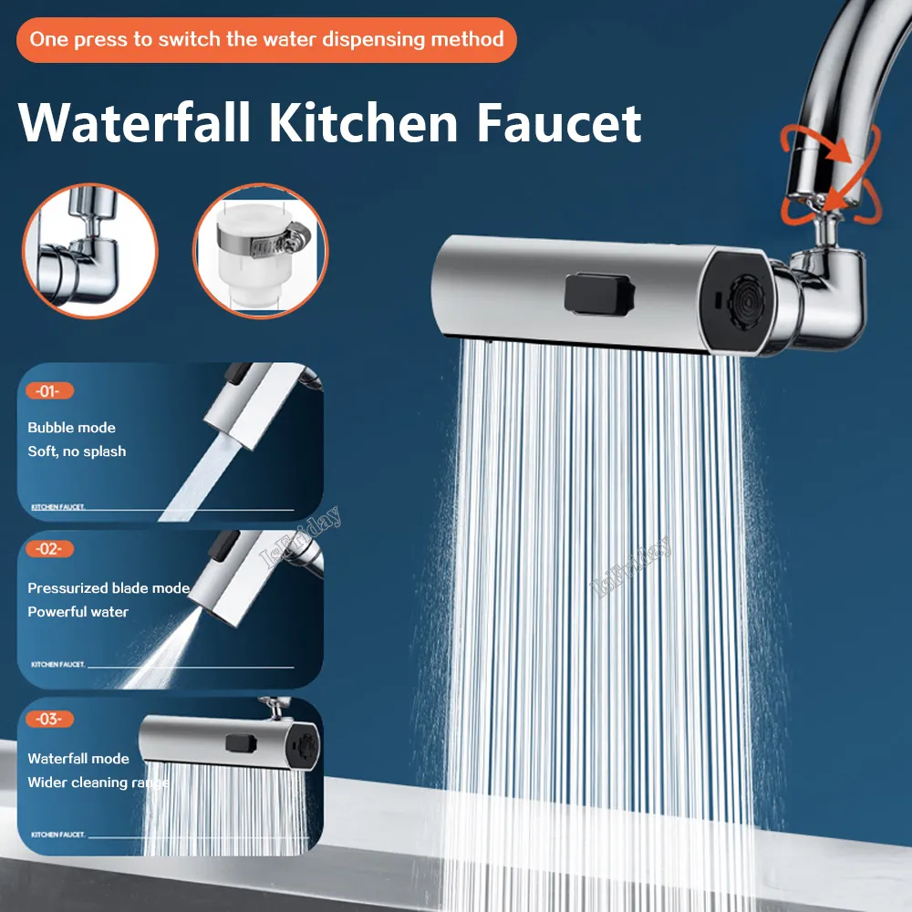 24H shiping 🇲🇾 Multifunctional Sink Faucet Connector Kitchen Sink ...