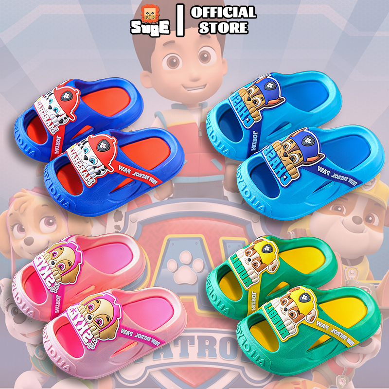 SUGE New Paw Patrol Cartoon selipar budak lelaki sandal kids girl ...