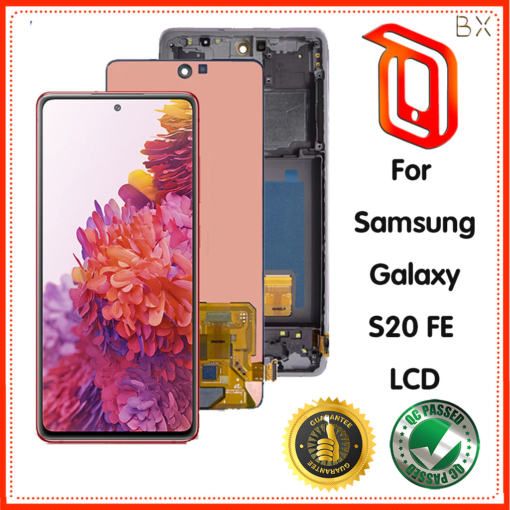 Original For Samsung Galaxy S20 FE LCD Display Touch Screen For Samsung ...