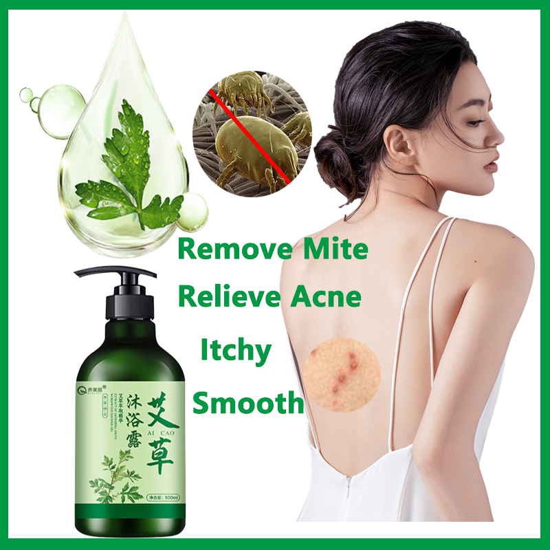 HB Wormwood Body Wash Acne Removal Body Gel Relieve Itchy Anti-bacterial | Shopee Malaysia