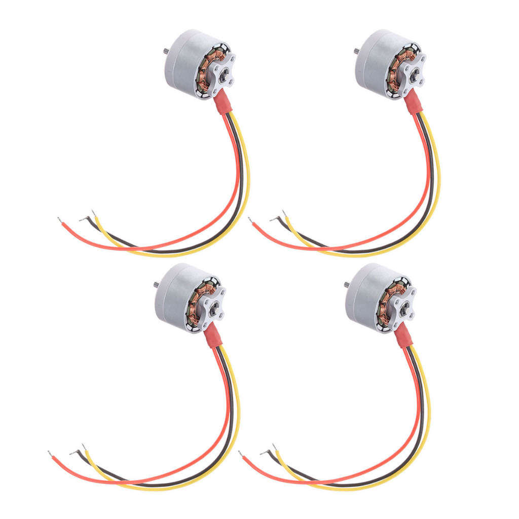 4Pcs Motor Mini RC Quadcopter Drone Motor, Micro 1104 Brushless Motor ...