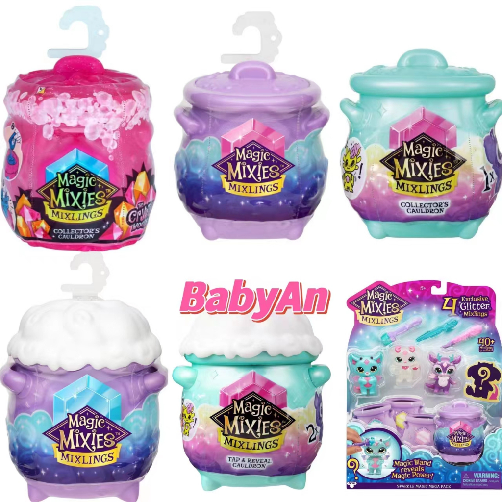 Magic Mixies Mixlings Tap & Reveal Cauldron Magic Wand Reveals Magic ...