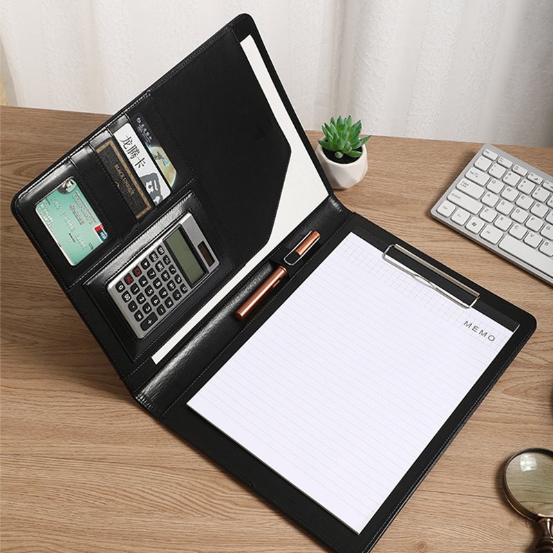 (Logo can be engraved) Multifunctional A4 file clipboard, comes with ...