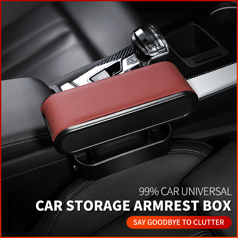 Car Armrest Box Elbow Support Adjustable Car Seat Gap Organizer Arm ...