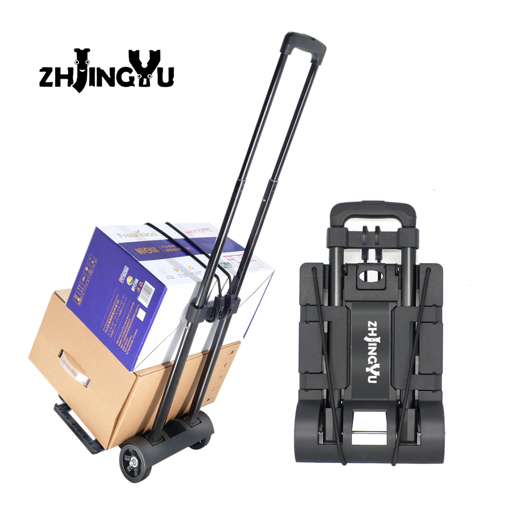 Foldable Small Trolley Fordable Trolley Shopping Cart Folding Hand ...