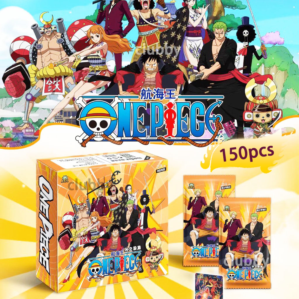 150pcs Zoro Luffy ONE PIECE Card Anime UR SD UTR SSR Card No Repeat ...