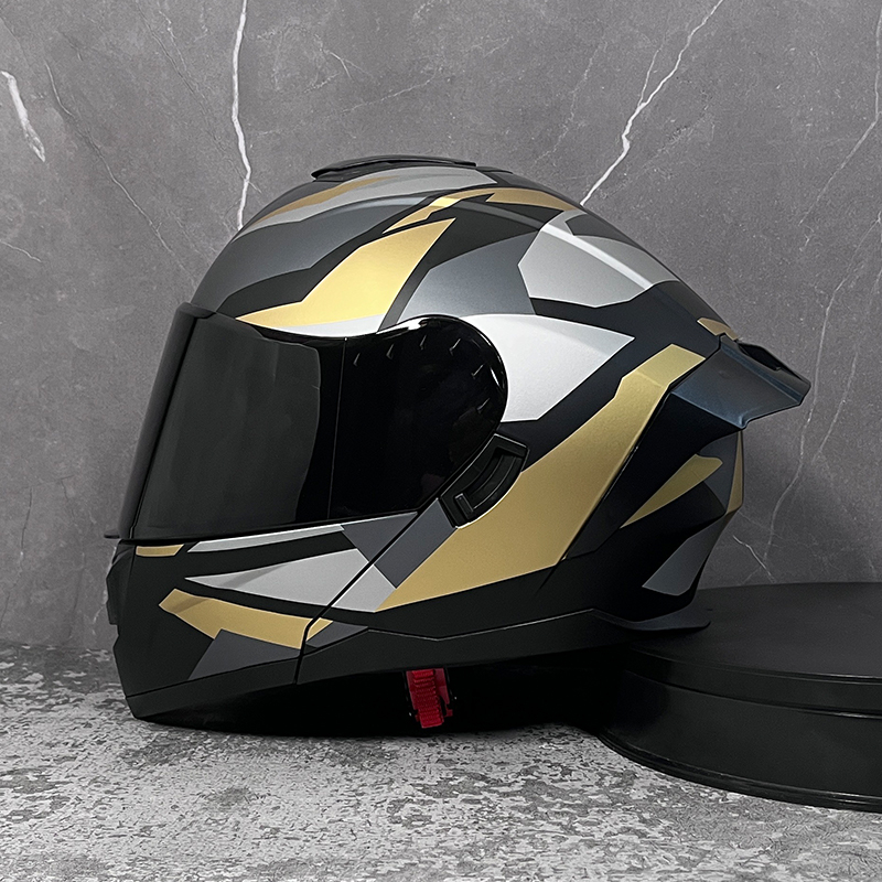 LVS-900 Motorcycle Helmet High Quality Flip Abs Full Face Motorcycle ...
