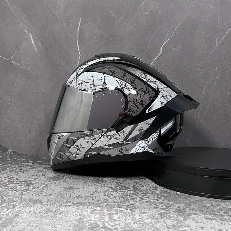 LVS-900 Motorcycle Helmet High Quality Flip Abs Full Face Motorcycle ...