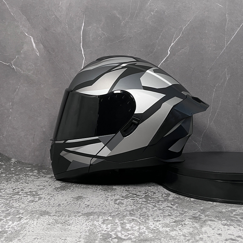 LVS-900 Motorcycle Helmet High Quality Flip Abs Full Face Motorcycle ...