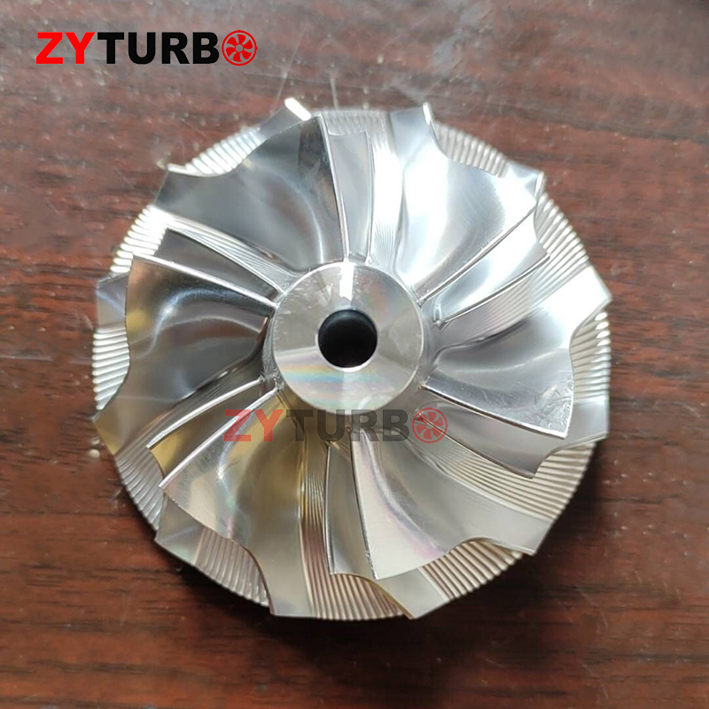 TD05 20G Billet Wheel 52.6/68mm 6+6 blades upgraded Turbo Compressor Wheel For Subaru Impreza ...