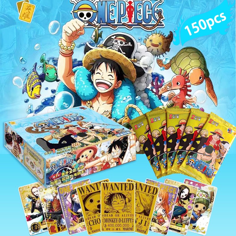 150pcs Luffy Zoro Chopper Nami One Piece Card Rare UR SR SSR SP SSP CP ...