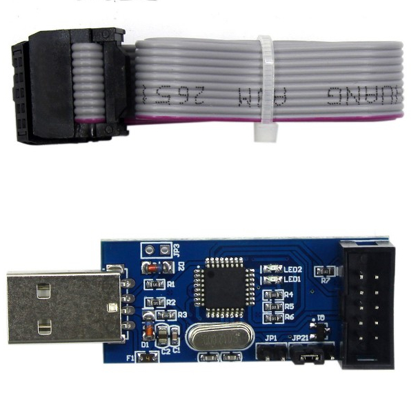 New 51 avr Microcontroller USB Programmer ISP Downloader Burner avr ...