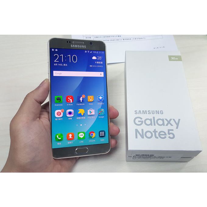 Samsung Galaxy Note 5 Android flagship smart large screen second-hand ...