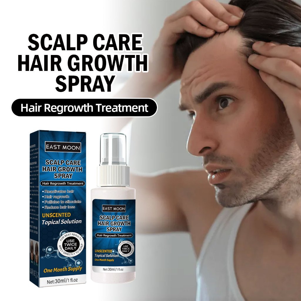 East Moon Scalp Care Hair Growth Supplies Vitamin Serum Rambut ...