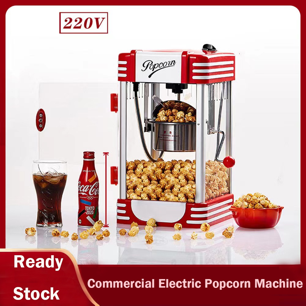 Commercial Electric Popcorn Machine Popcorn Maker | Shopee Malaysia