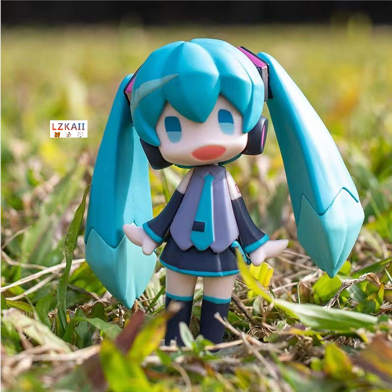 Hatsune Miku Building Block Ver. 10cm Cute Anime Toy Anime Game PVC ...