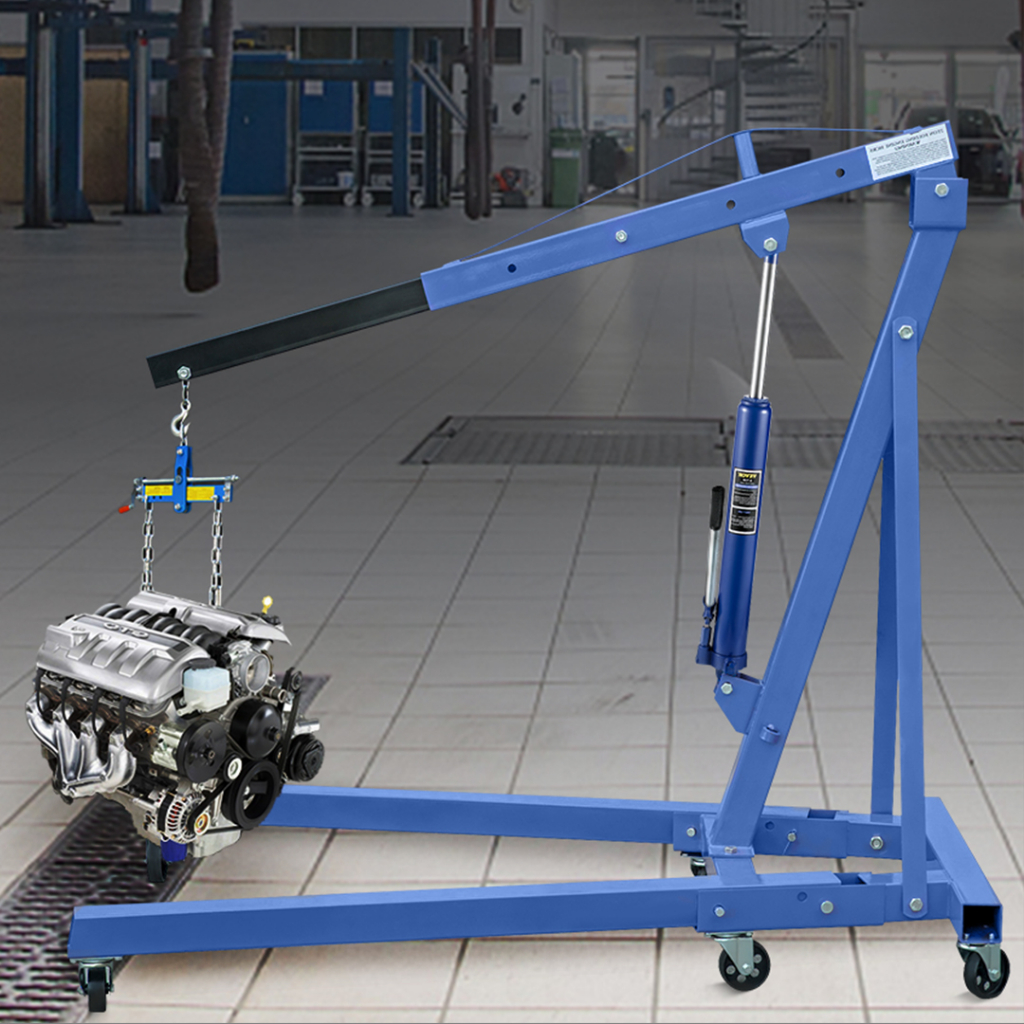 VEVOR Hydraulic Long Ram Jack, 8 Tons/17363 lbs Capacity, with Single ...